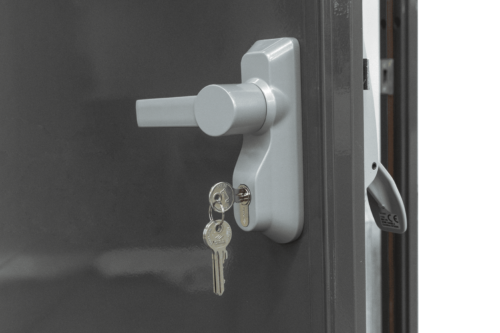 Briton outside access handle - Kirncroft Security Doors