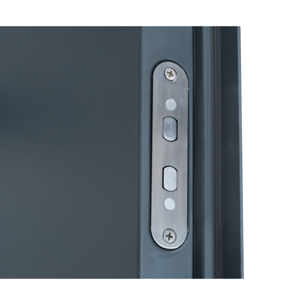 Double steel security door (10-point-locking) - Kirncroft Security Doors