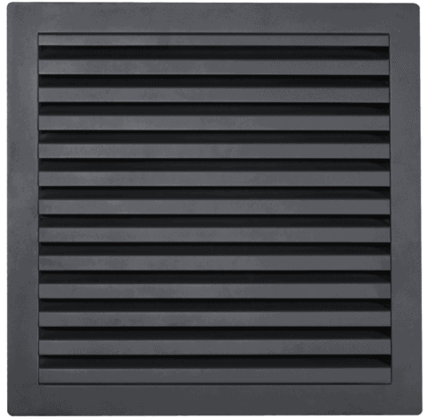 Steel security louvre - Kirncroft Security Doors