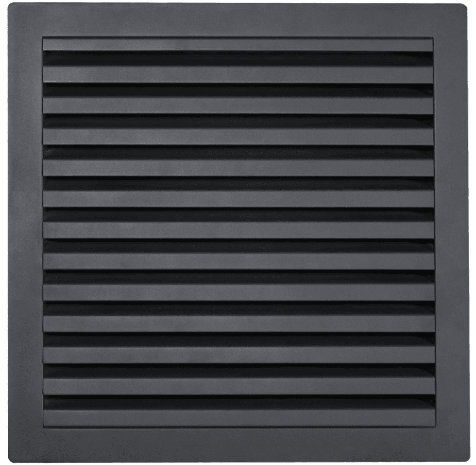 Steel security louvre - Kirncroft Security Doors